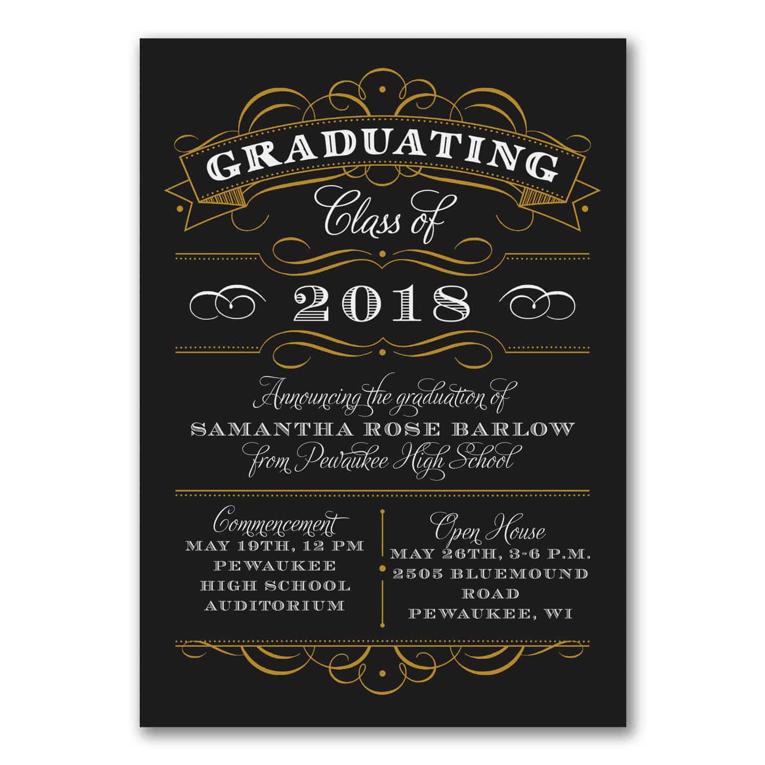 Classy Chalkboard – New and Blue