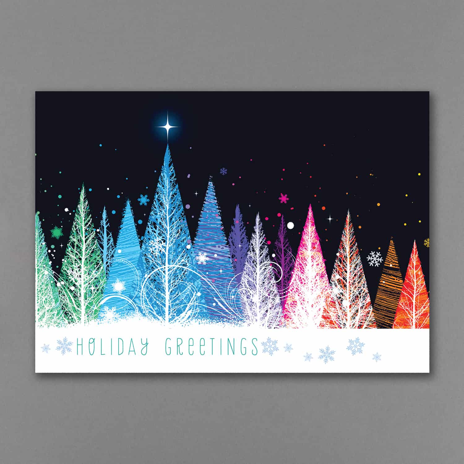 Colorful Trees – New and Blue