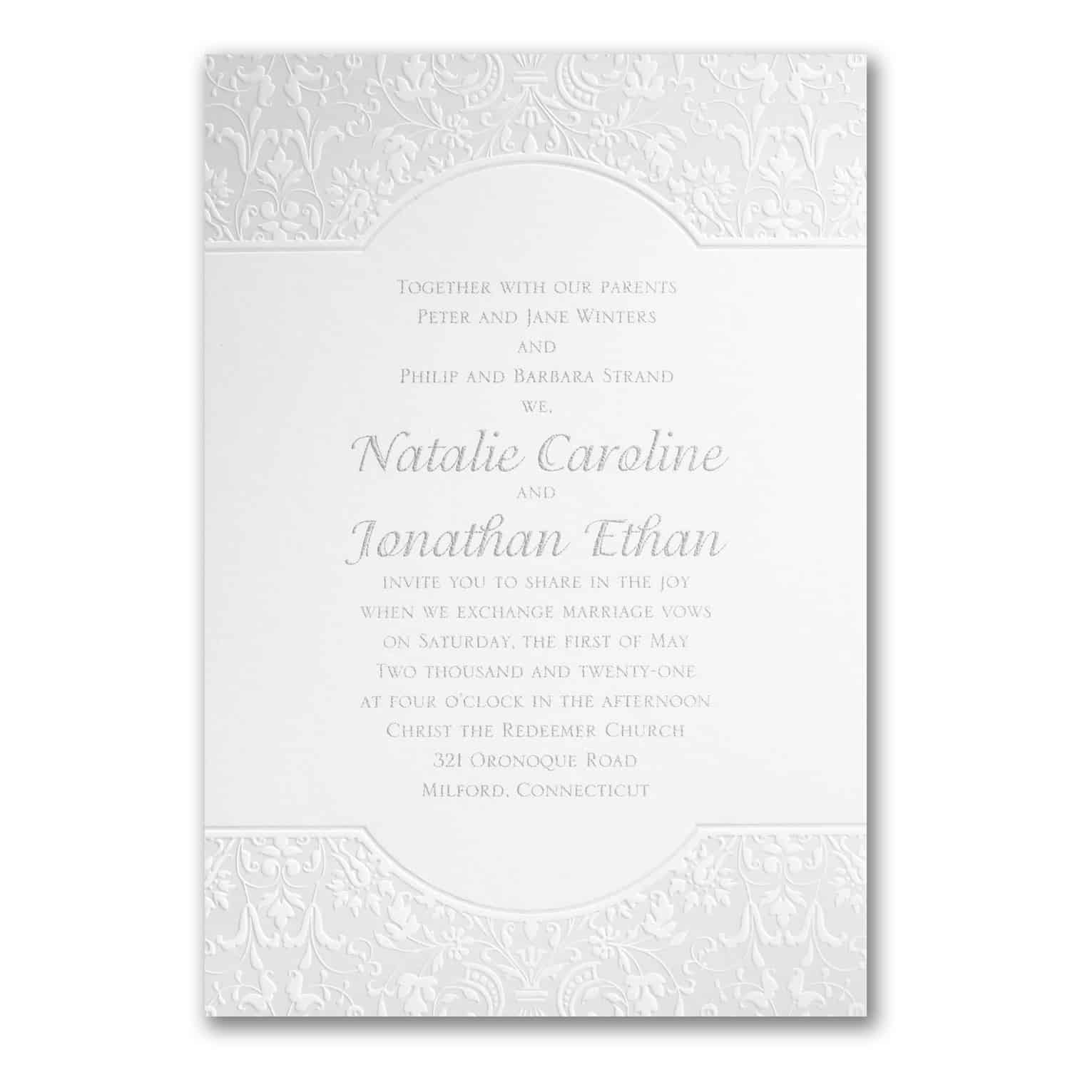 Shining Damask – New and Blue